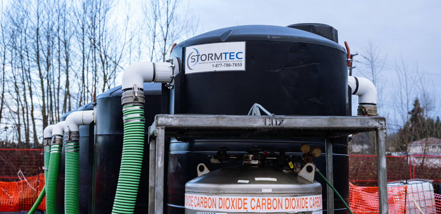 Separating Eroded Soil from Clean Water | Stormtec Sediment Control